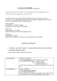 FRANCESE I GALLICISMI LICEO - Docsity