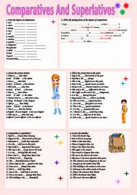 Comparatives and superlatives - Docsity