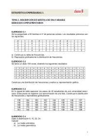 EJERCICIOS COMPLEMENTARIOS TEMA 2 - Docsity