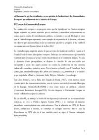 Primera práctica derecho comunitario - Docsity