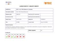 You will design the relational database system using appropriate design tools and techniq - Docsity