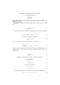 Variable compleja. Análisis de parte real e imaginaria - Docsity