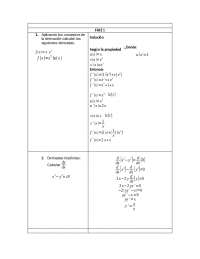 Ejercicios calculo diferencial - Docsity