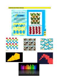 Ejemplos de ritmos visuales - Docsity