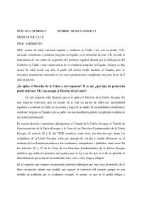Practica 2 derecho comunitario - Docsity