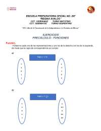 Ejercicios cálculo de una variable - Docsity