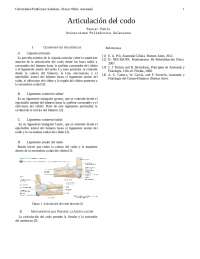 Articulación Del Codo Docsity