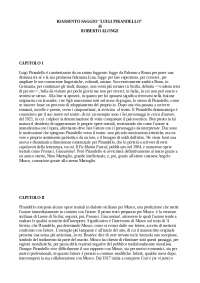 Luigi Pirandello di Roberto Alonge - Docsity