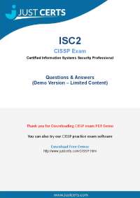 Get Success With Real ISC2 CISSP Exam PDF-[2021] - Docsity