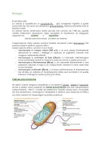 DIFFERENZA TRA CELLULA PROCARIOTE ED EUCARIOTE - Docsity
