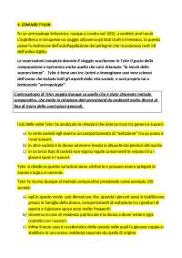 Riassunto su Edward Tylor - Docsity