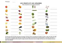 Las frutas y verduras en francés - Docsity