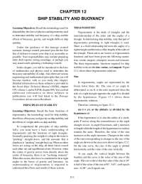 SHIP STABILITY (Formulas) | Summaries Construction | Docsity