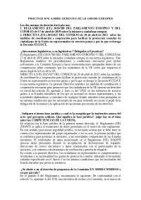 Practica 6 Derecho comunitario - Docsity