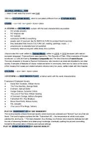 Letteratura inglese 5 superiore - Docsity