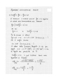 Esercizi svolti su funzioni goniometriche inverse | Esercizi di ...