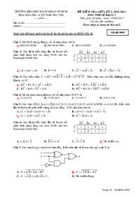 Exams for Digital Systems Design (Computer science) Free Online as PDF ...