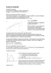 Riassunto del 5° anno di matematica | Prove svolte di Maturità di Matematica | Docsity