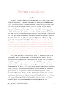 Tema della natura e dell'ambiente nella letteratura latina del 5 anno | Appunti di Latino - Docsity