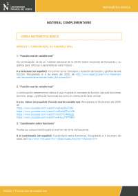 Matemática básica-Material complementario - Docsity