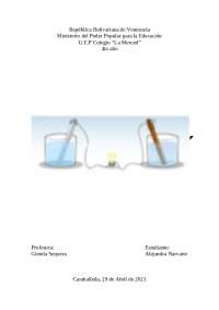 QUE ES LA ELECTROQUIMICA - Docsity