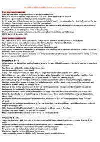 SUMMARY THE LAST OF MOHICANS - Docsity