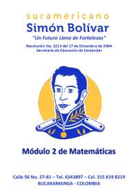 MODULO 2 MATEMATICAS - Docsity