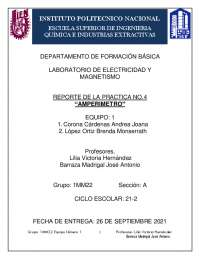 Practica de electricidad - Docsity