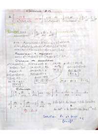 Ejercicios #15 Cálculo Integral CONAMAT | Ejercicios de Cálculo diferencial y integral | Docsity