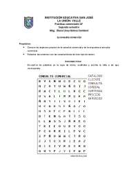 Consulta comercial en practicas comerciales - Docsity