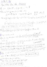 Lista de exercícios de Algebra Linear - Docsity