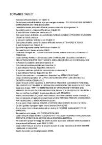 ESAME TABLET PER DOCENTI - Docsity