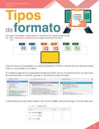 Las diferentes tipos de formatos - Docsity
