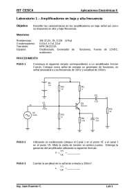Laboratorio de circuitos - Docsity