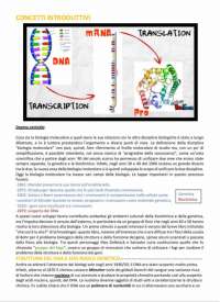 DNA (biologia molecolare) - Docsity