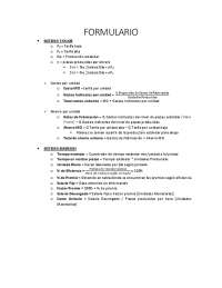 Formulario para contabilidad 2 - Docsity