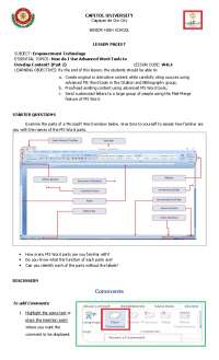 E-Tech Learning Packet - Docsity