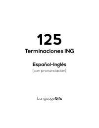 Terminaciones en ingles - Docsity