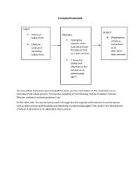 Conceptual Framework in Research - Docsity