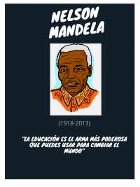 Nelson Mandela biografía - Docsity