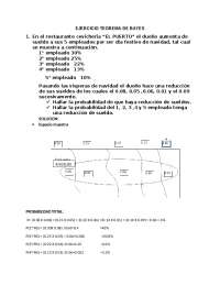 EJERCICIO DE TEOREMA DE BAYES - Docsity