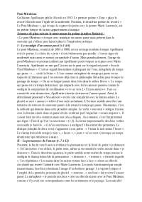 Le pont mirabeau de Apollinaire - Docsity