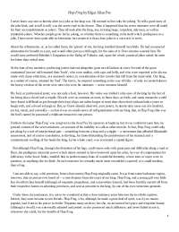 HOP-FROG BY EDGAR ALLAN POE - Docsity