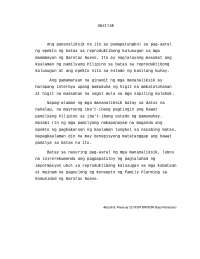 Filipino Assignments - Docsity