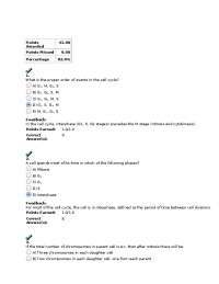 BIOL 1408 BIOL 1408 EXAM 3 QUIZ AND ANSWERS - Docsity