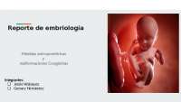 Abordaje sobre malformacion congenita - Docsity