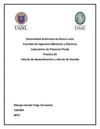 PRACTICA DE LABORATORIO POTENCIA FLUIDA - Docsity