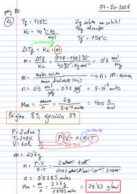 Ejercicios de disoluciones 1º Bachillerato de ciencias - Docsity