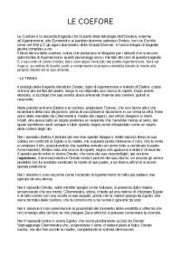 Le Tragedie di Eschilo - Docsity