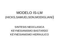 EXPLICACIÓN MODELO IS - LM - Docsity